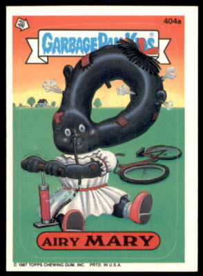 1987 Topps Garbage Pail Kids Series 10 Airy Mary #404a | eBay