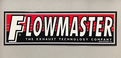 Flowmaster Muffler Racing Decals ~NHRA Nascar Stickers *U~Pick Style / Size | eBay