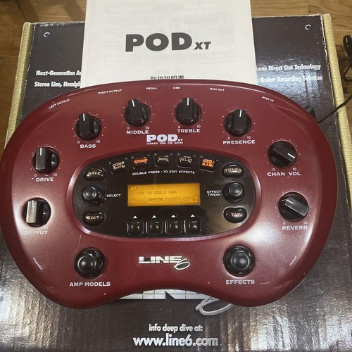 Line 6 Pod XT Guitar Effect Pedal Multi-Effects | eBay