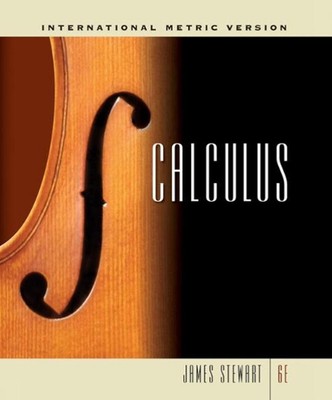 Calculus, International Metric Edition by James Stewart (English ...