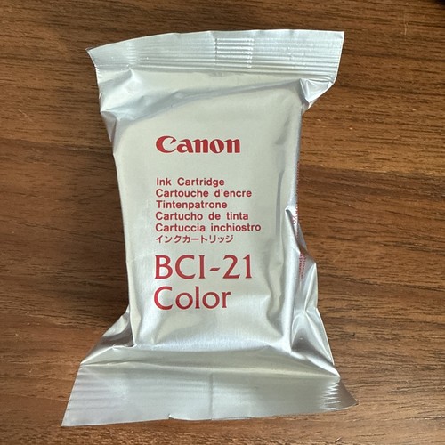 Canon BCI-21 Color Ink Cartridge – New Sealed OEM Genuine Original ...