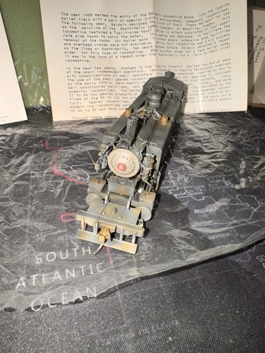 NWSL HO BRASS Booth-Kelly 2-6-6-2T First Tank Logging Mallet - Painted ...