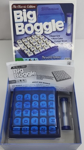 BIG BOGGLE Classic Edition Word Board Game - Family Game Night 8+ | eBay