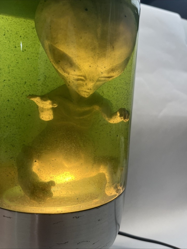 Xemu Xeno Preserved Alien Embryo Lamp 2001 Spencer Gifts, Vintage | eBay
