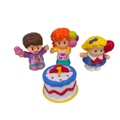Fisher Price Little People First Birthday Cake Figures Cake Toppers ...