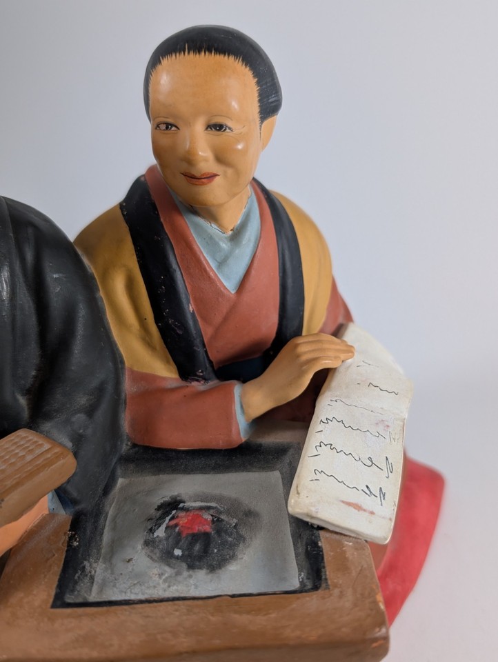 Vintage Hakata Mimasu Dolls Clay Figurine. Hand Painted. | eBay