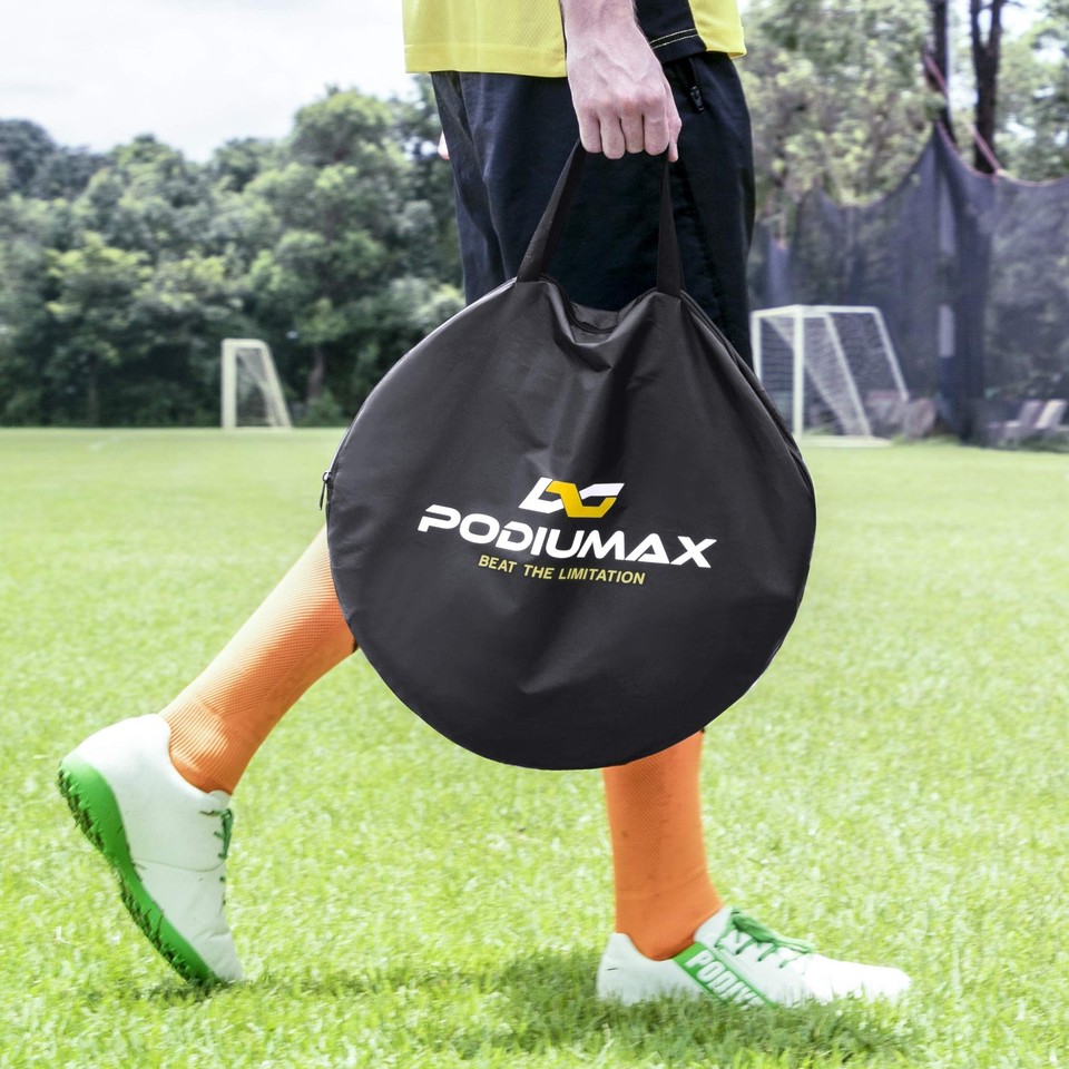 PodiuMax Top Bins Soccer Target Goal, Easy to Attach and Detach to The ...