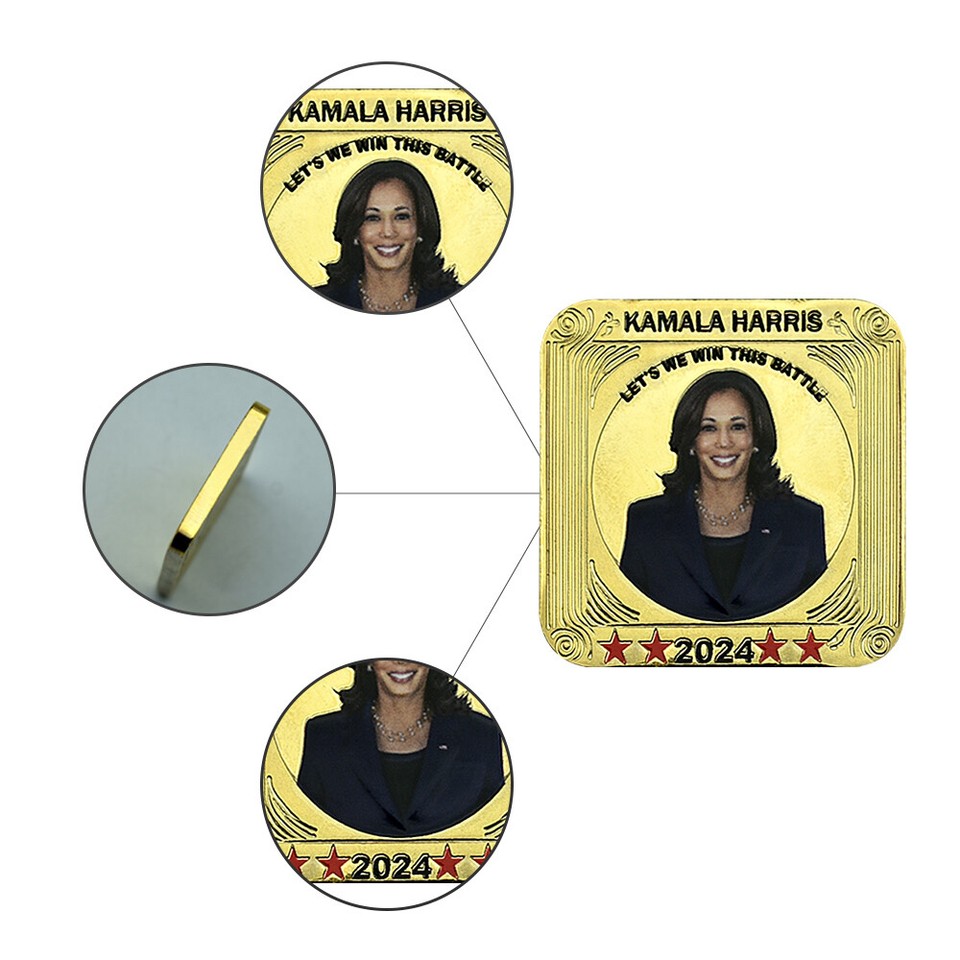Kamala Harris Gold Bar First Woman US President in History ...