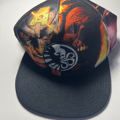 MARVEL HAT AGENTS OF SHIELD vs HYDRA SNAPBACK CAP Captain American ...