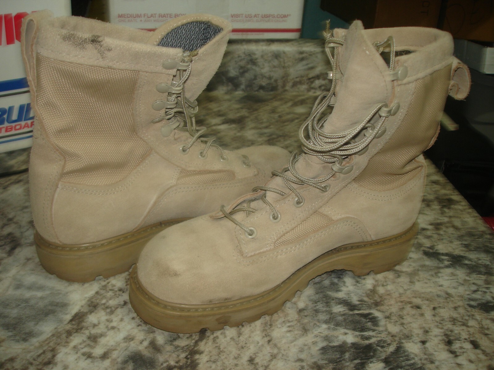 BATES Gore-Tex Military Combat Boots Desert Tan 03-D-… - Gem