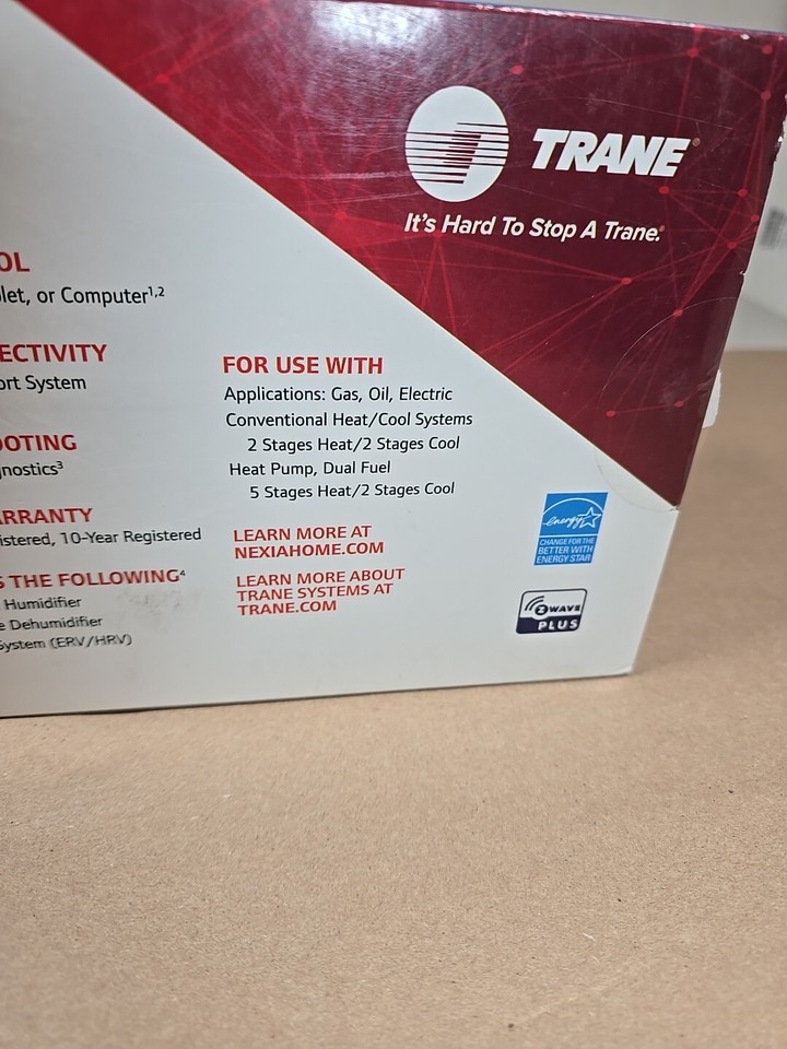 NEW Trane XL824 Connected Control Programmable Wi-Fi Thermostat ...