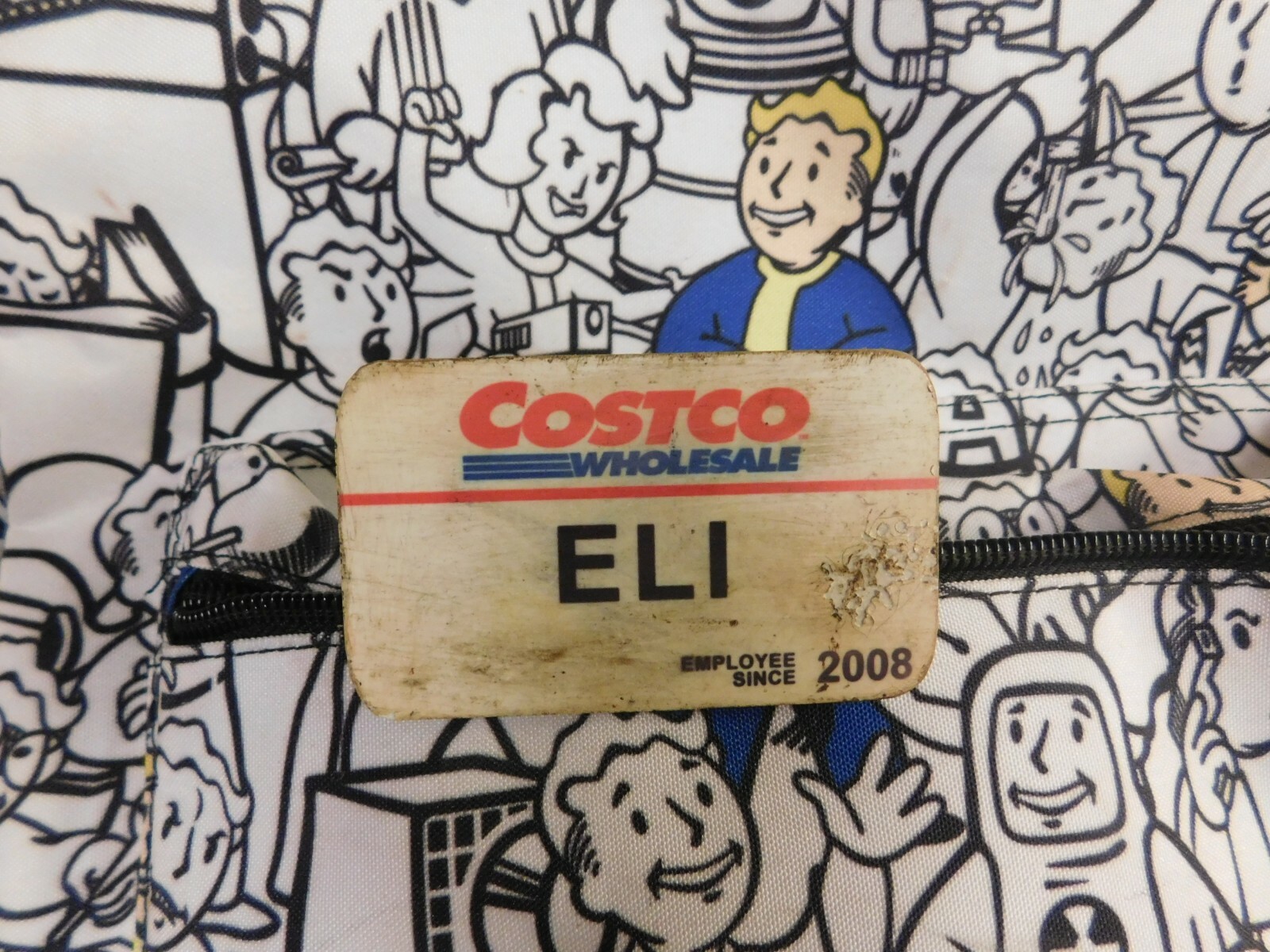 Book of Eli Costco Name tag Movie prop w CoA Denzel apocalypse | eBay