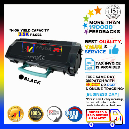 1pc Toner Cartridge E260 E260A11P HY for Lexmark E260 E360 E460 E462 Printer | eBay Australia