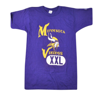 Vintage Minnesota Vikings Champion Brand Shirt Size Small | eBay
