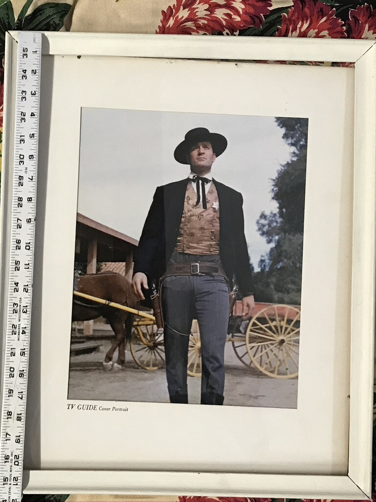 TV GUIDE cover portrait HTF RARE WYATT EARP - May 2nd 1959, Hugh O ...