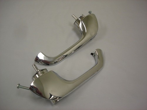 1961 to 1966 Ford Pickup Truck Outside Door Handles PAIR Push Buttons ...
