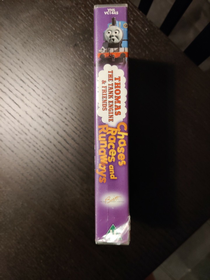 Thomas The Tank Engine & And Friends - VHS Video - Chases, Races And ...