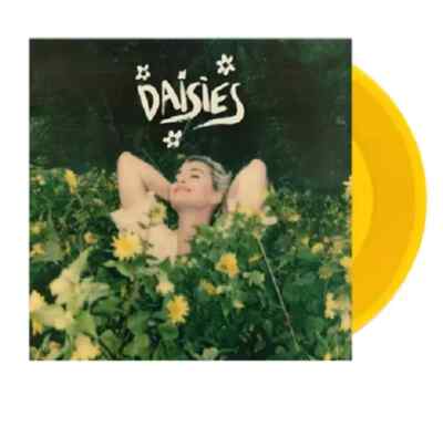 Katy Perry - Daisies TRANSLUCENT YELLOW COLORED 7" Vinyl NEW SEALED ...