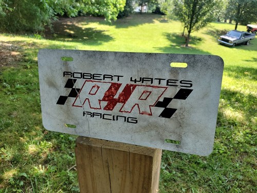Robert Yates Racing RYR Painted TAG Speed Shop Sign Antiqued Vintage ...