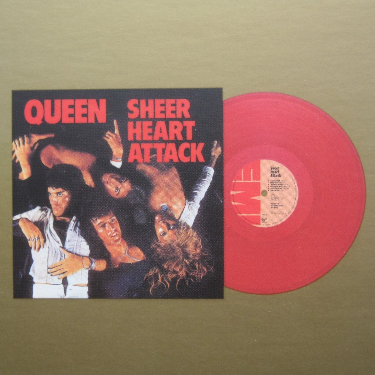 Queen Sheer Heart Attack Back The 'Sheer Heart Attack' Vinyl LP