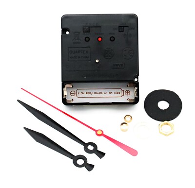 Atomic Radio Controlled Clock Movement 1/4" Dial Quartex Self Setting F ...