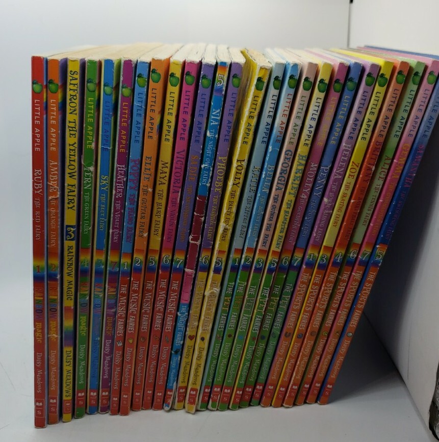 Lot Of 26 Rainbow Magic Fairies Fairy Chapter Books Daisy Meadows ...