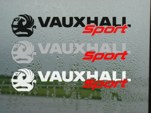 Vauxhall Sport, Motorsport decals Stickers Insignia Astra Corsa Vectra ...
