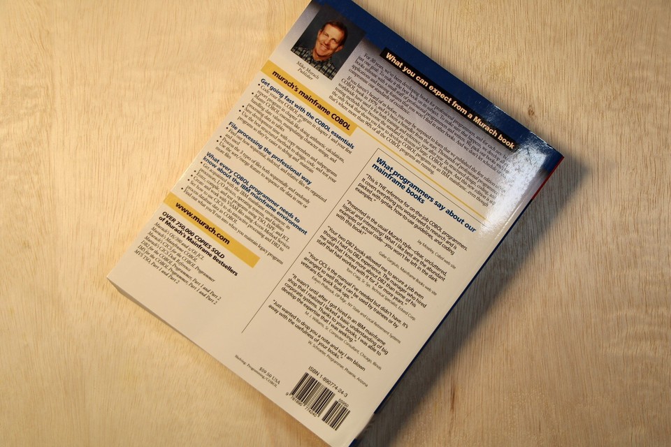 Murach's Mainframe COBOL by Anne Prince, Mike Murach and Raul Menendez ...