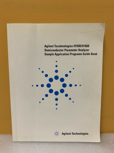 Agilent 04156-90700 4155B 4156B Semiconductor Analyzer Application ...