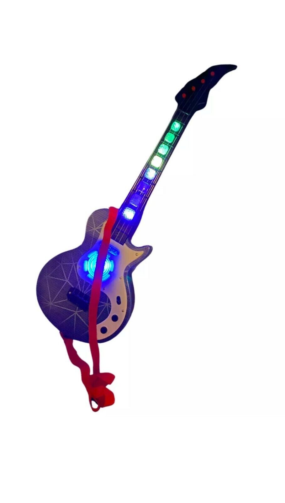 Musical Guitar Kids Electronic Educational Toy With Music&Light Toy ...