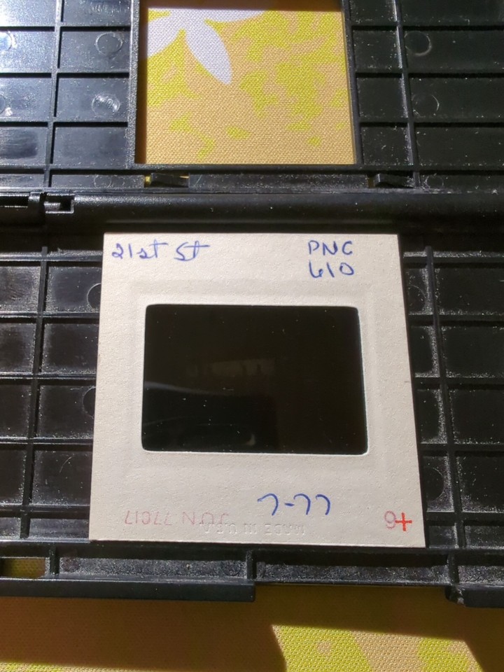 Original Slide Precision National PNC 610 EMD GP7 21st St. Chicago ILL 7-77 | eBay