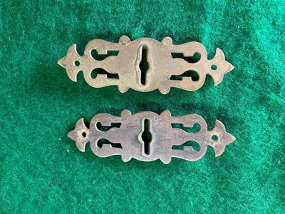 Escutcheons & Key Hole Covers - Skeleton Key Hole Cover Plate
