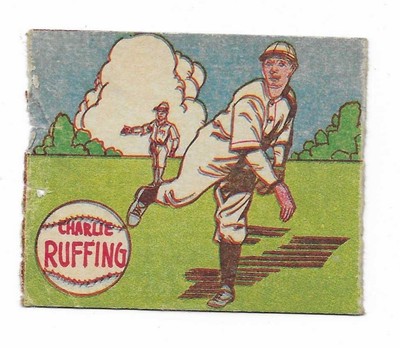 1943 MP & COMPANY R302-1 charlie red ruffing HOF great deal YANKEE | eBay