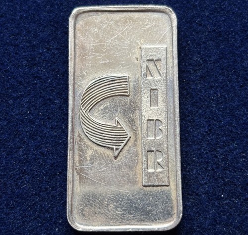 Refine Met NIBR 25 Gram Vintage Silver Bar | eBay