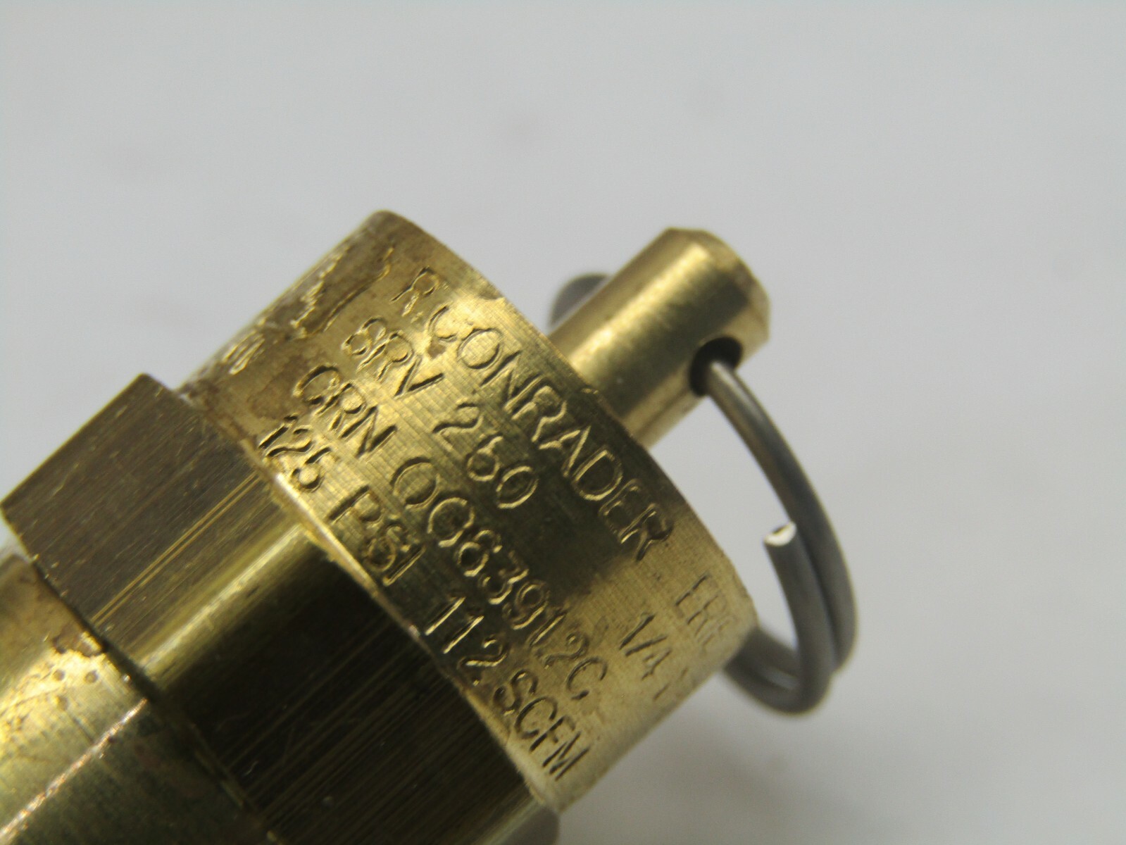 Conrader USA SRV250 125 PSI Safety Relief Valve 1/4" NPT | eBay