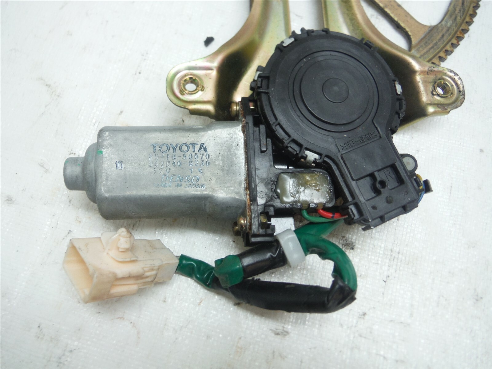 1998 LEXUS LS400 DRIVER LEFT REAR WINDOW REGULATOR MOTOR OEM 1998-2000 ...