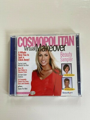 Pre-Owned Cosmopolitan Virtual Makeover PC (Win/Mac CD-ROM 1998) Deluxe ...
