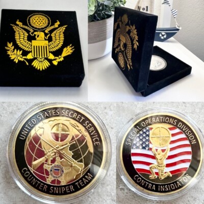 President Trump US Secret Service Counter Sniper Team 2024 Challenge ...