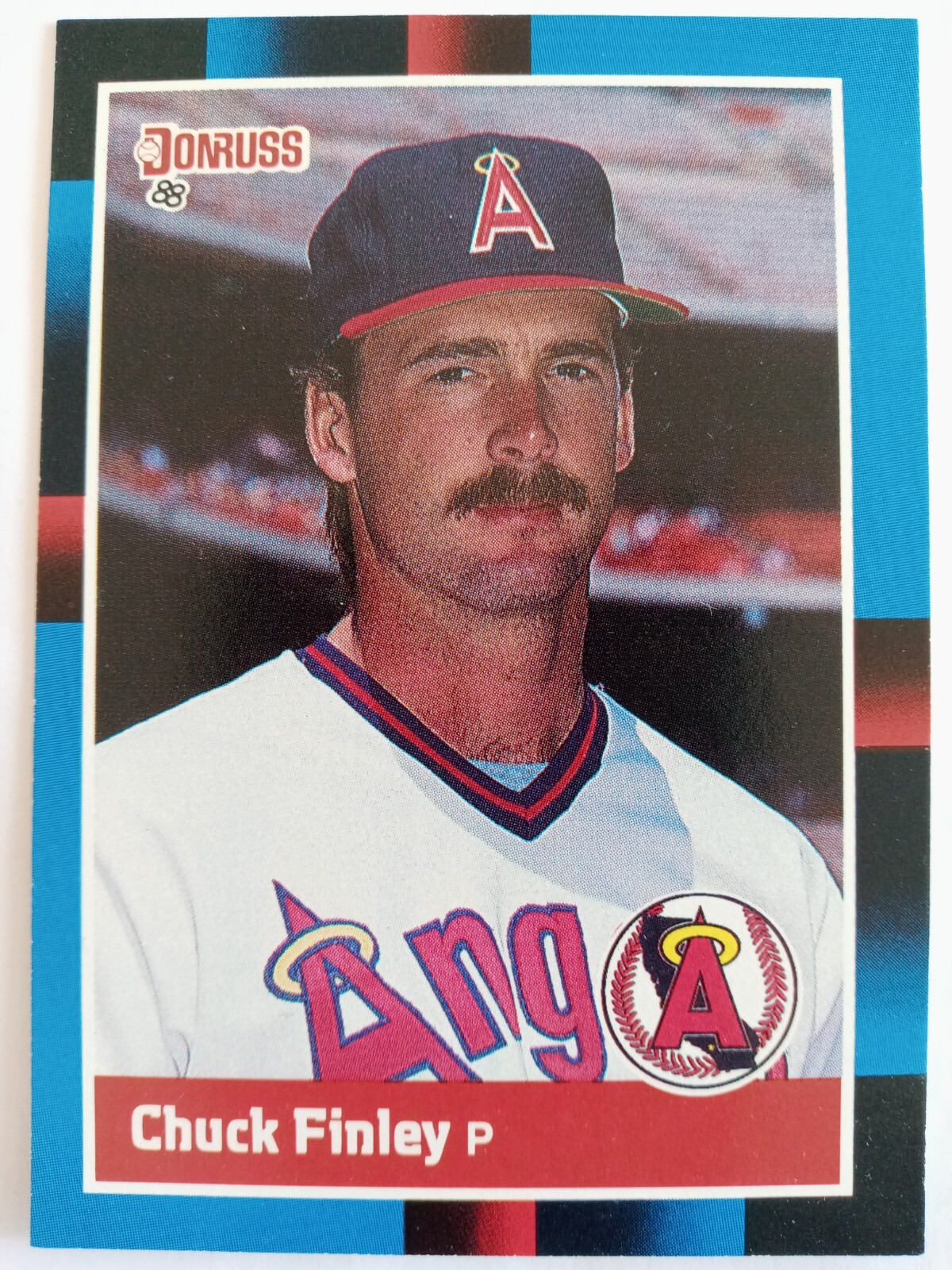 1988 Donruss #530 CHUCK FINLEY Los Angeles Angels MLB BASEBALL CARD | eBay
