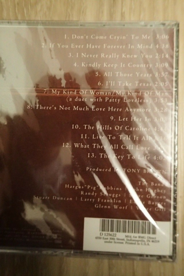 VINCE GILL - "THE KEY" - CD - NEW SEALED | eBay