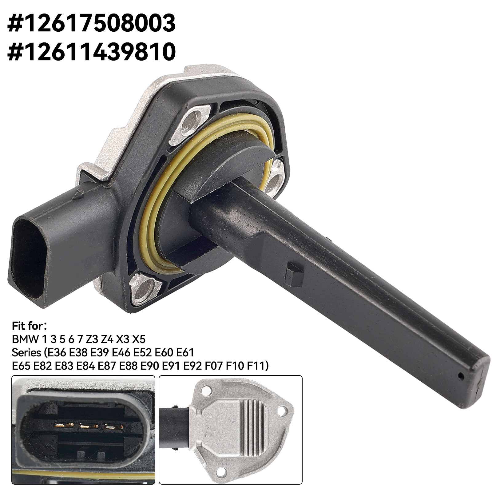 Oil Level Sensor 12617508003 For BMW 1 3 5 7 Series E46 E81 E87 E90 Z3 ...