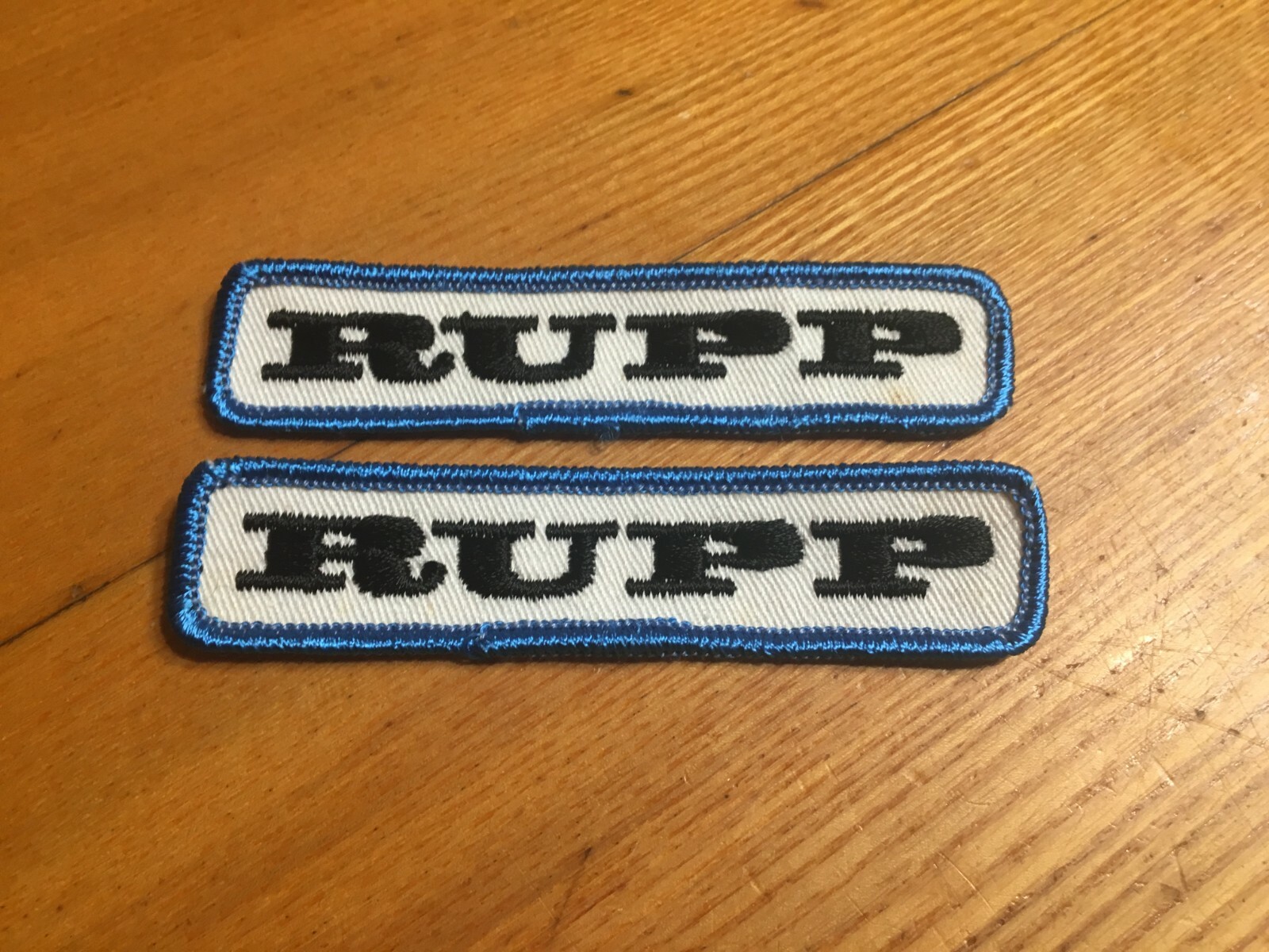 Lot 2 Vintage NOS OEM Rupp Mini Bike Patch Roadster Sticker Nitro ...