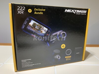 Nextbase 222XR Dash Cam Front + Rear Bundle with 32 GB U3 Go Pack Carry Case | eBay
