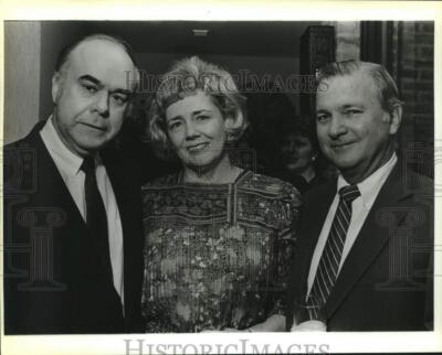 1988 Press Photo Joe Warren Jones, Louis Jones, George Bristol at Event ...