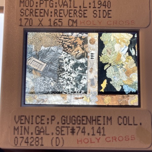 Laurence Vail “Guggenheim Screen” American Art 35mm Slide | eBay
