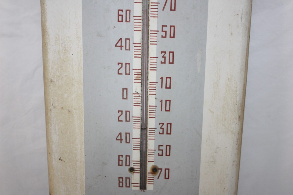 Vintage Original Royal Crown RC Cola Metal Advertising Thermometer 10 ...