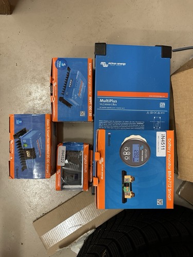 Victron Energy complete DIY Campervan Electronics Kit. Multiplus, Solar ...