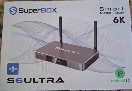 SuperBox S6 Ultra Smart Media Player 6K Android 12 TV Box | eBay