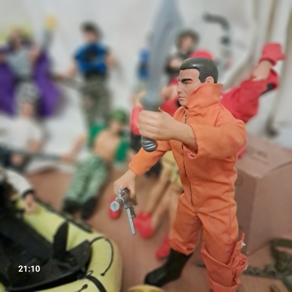 Action Man Collectible Figures and Accessories Bundle Including Dingy ...