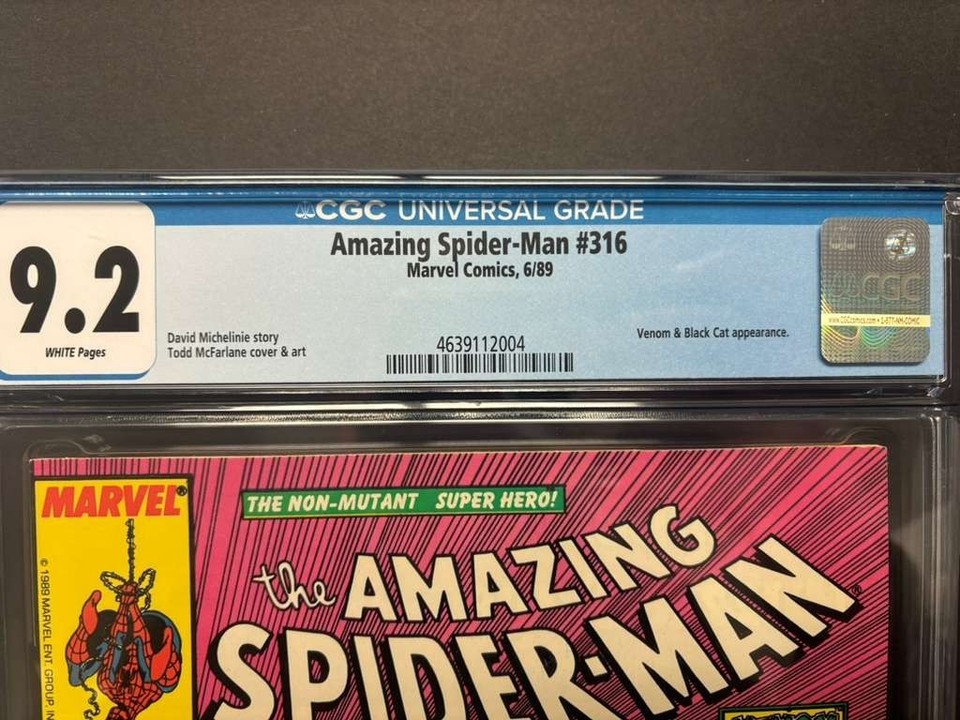 Amazing Spider-Man #316 Marvel Comics 1989 Venom Black Cat Appearance ...